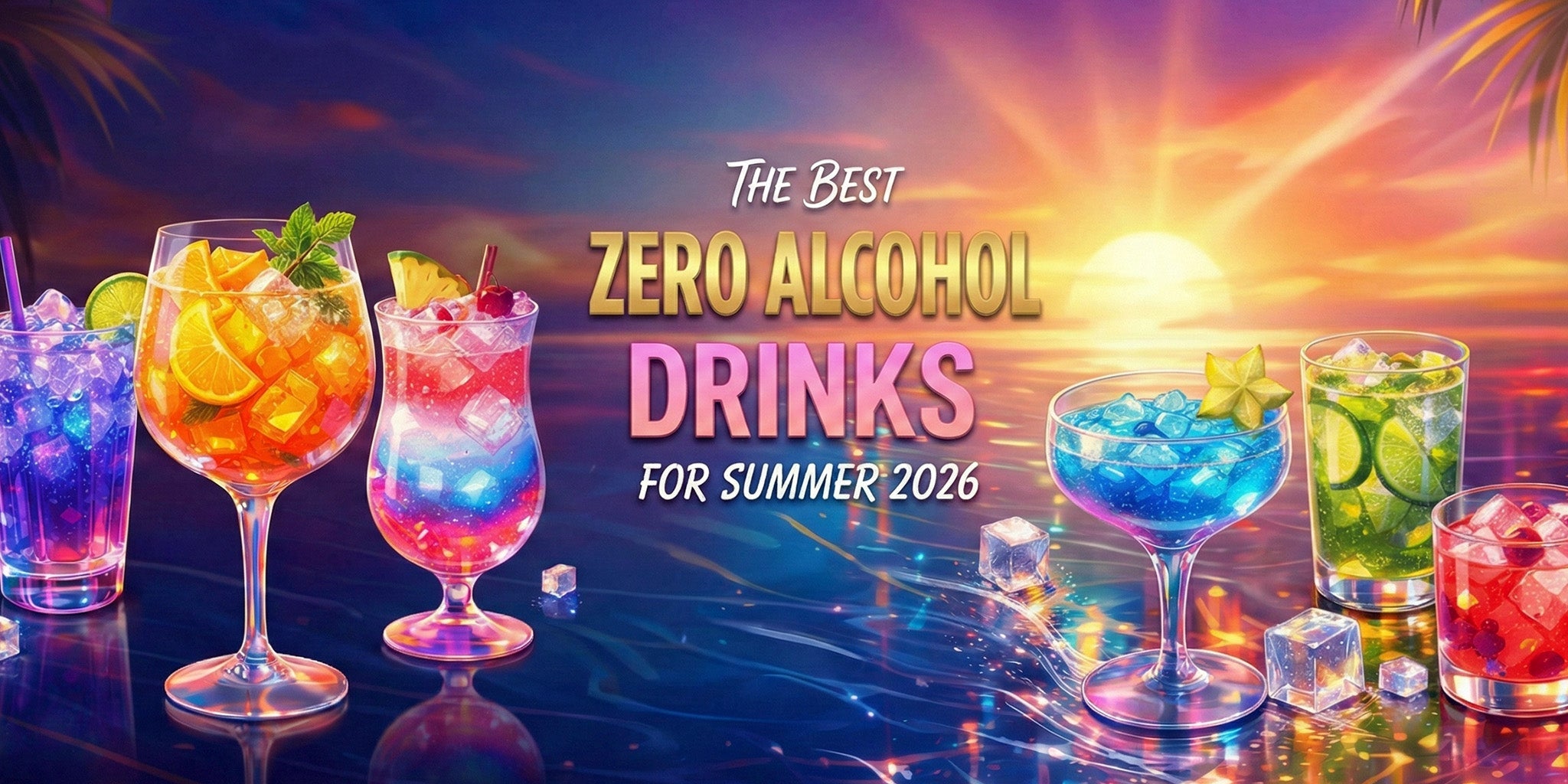 The Best Zero Alcohol Drinks for Summer 2026 – Drink Zero Spirits!